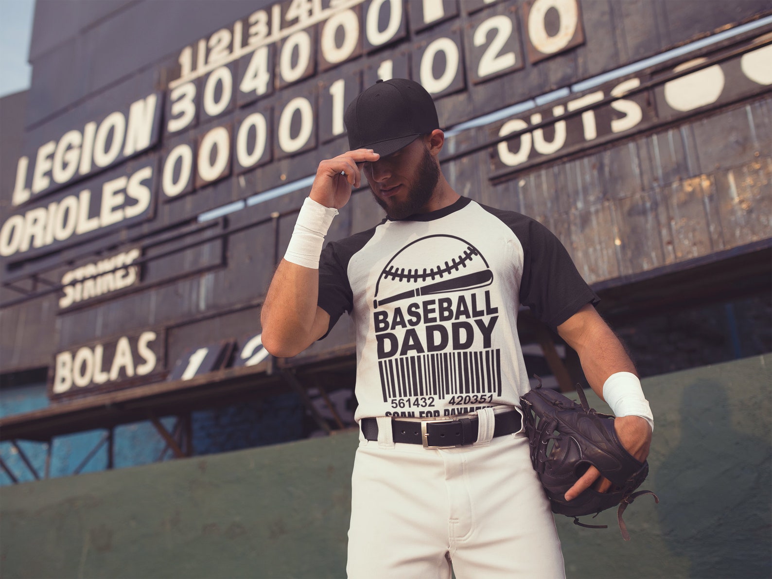 Baseball Daddy Scan for Payment SVG Printable, Sports Dad Designs ...