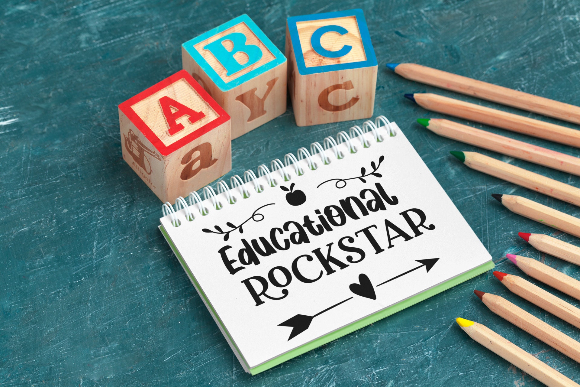 Teacher Svg Educational Rockstar Teachers Day Designs Svg - Etsy