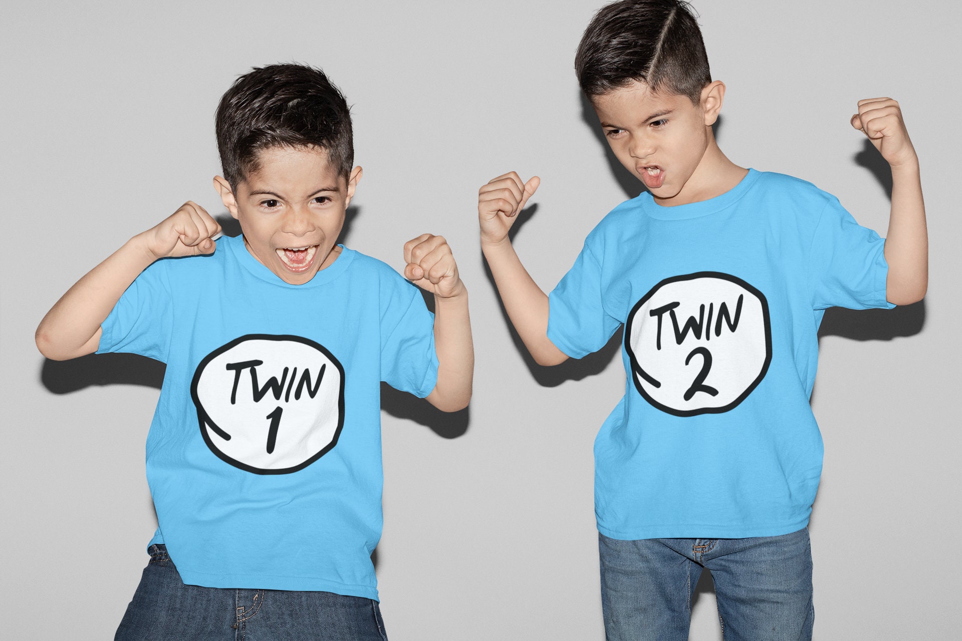 Twin 1 and Twin 2 Svg Png Eps Matching Printable Bundle, Iron-on ...