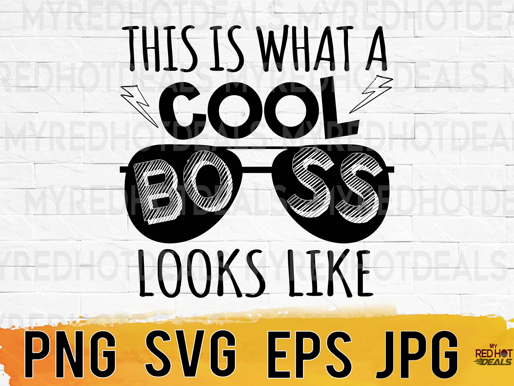 Boss Svg This is What a Cool Boss Looks Like Svg Png Eps - Etsy