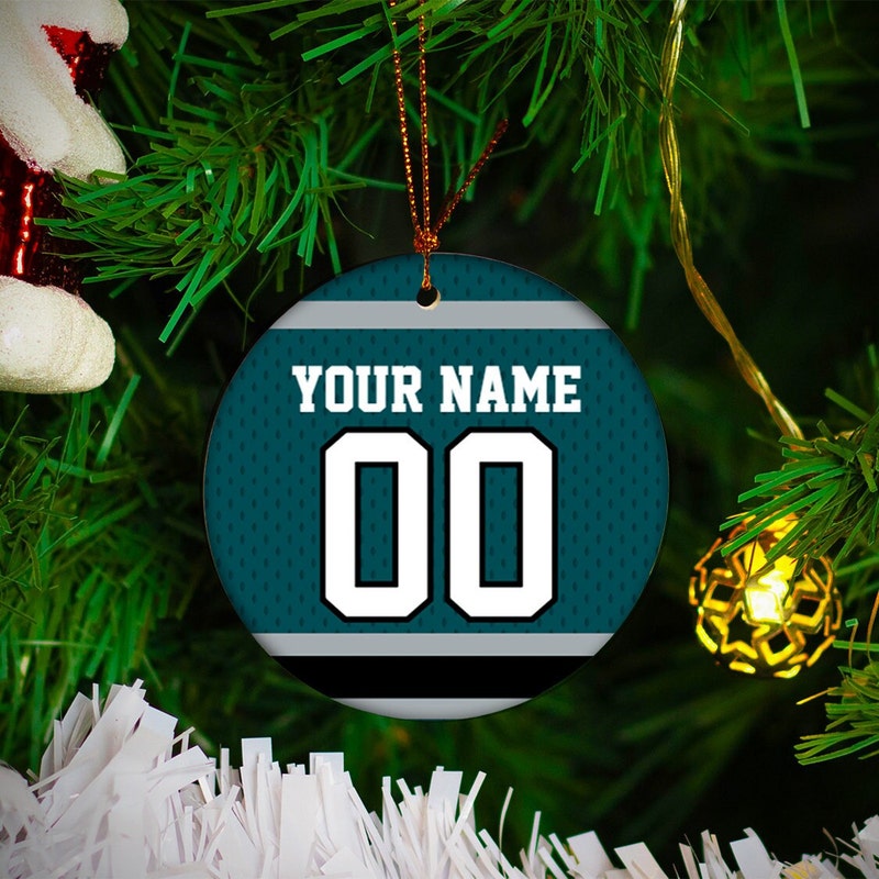 Philadelphia Eagles Christmas Ornaments - Etsy