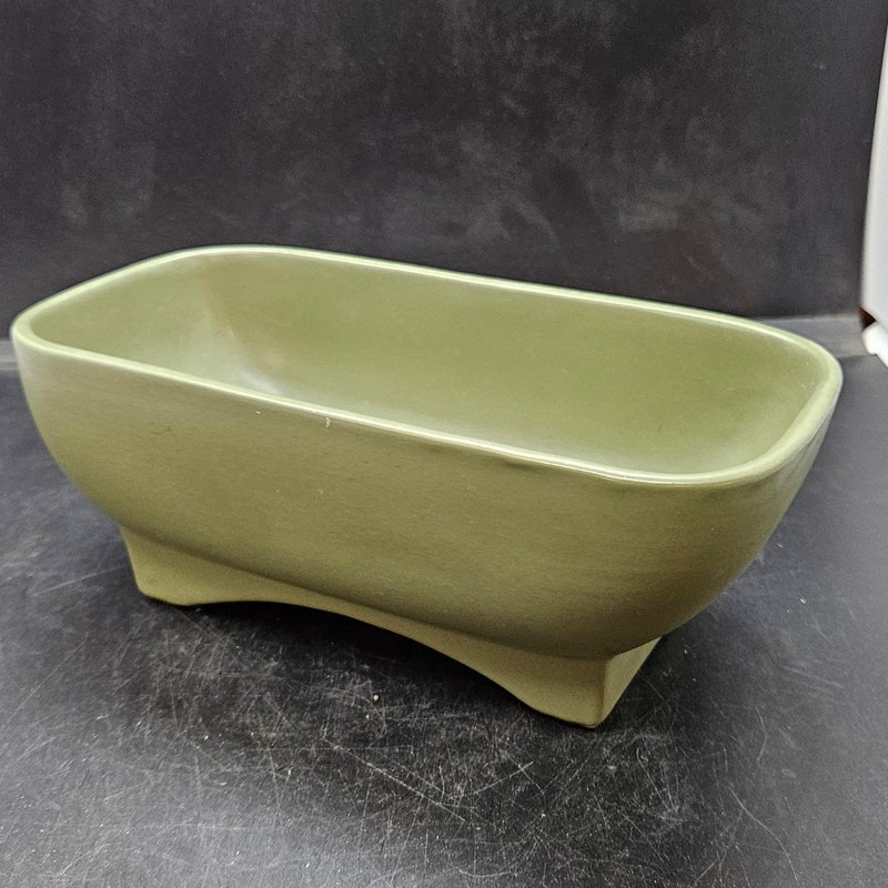Matte Green Pottery - Etsy