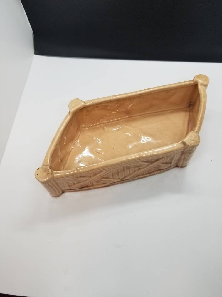 Fence Paddock Stockade Pottery Planter 410 USA Pink - Etsy