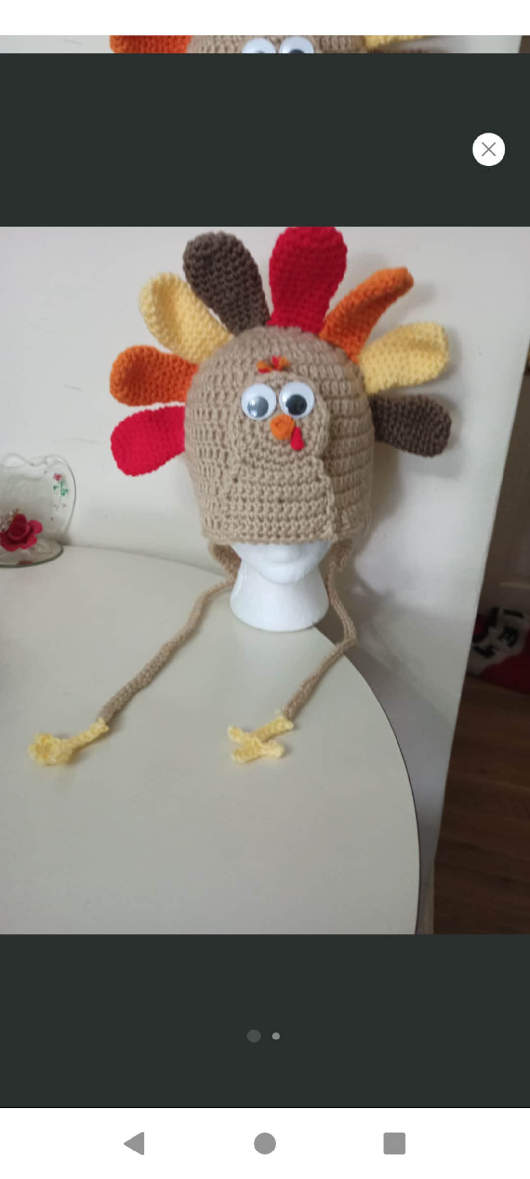 Adult Size Turkey Hat With Legs - Etsy