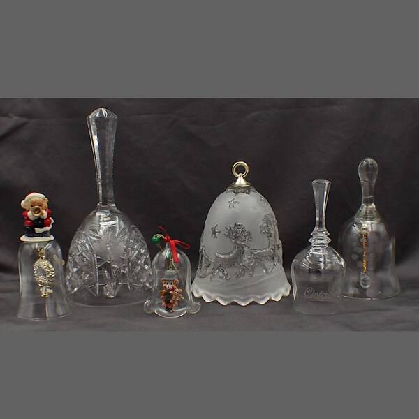 Crystal Glass Bell - Etsy