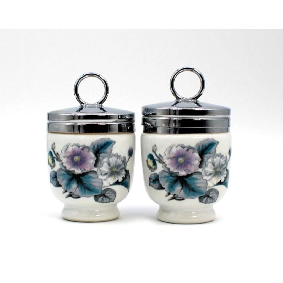 Royal Worcester Standard Egg Coddler Set Woodland Pattern - Etsy