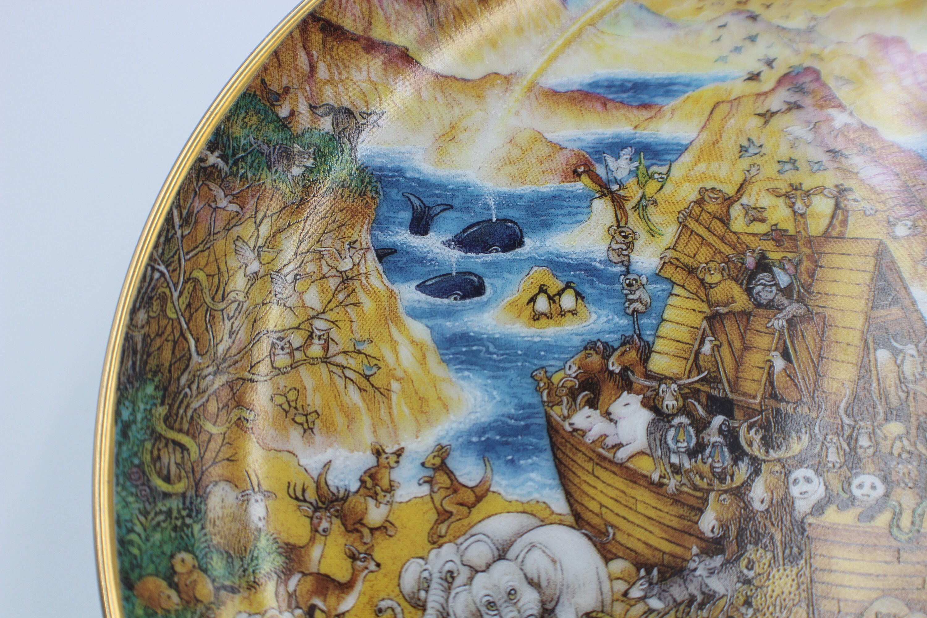 Franklin Mint Limited Edition Two by Two by Bill Bell, Collector Plate ...