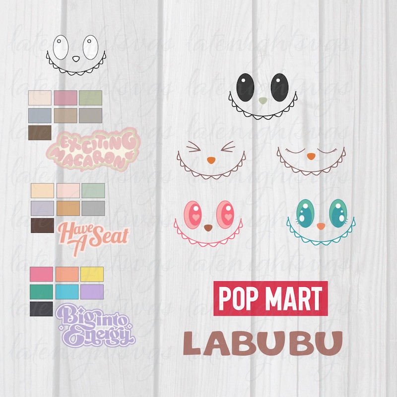 Popmart Template - Etsy