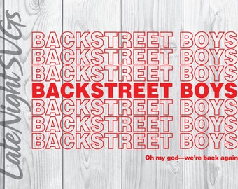 Backstreet Boys Svg | Etsy Canada