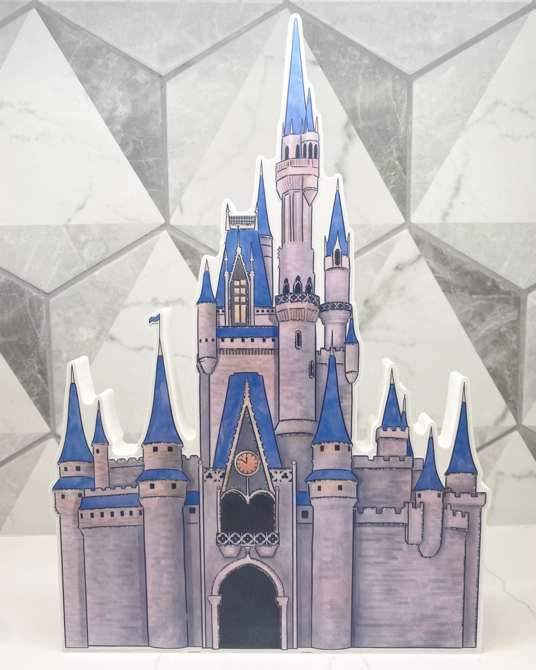 Disney Castle Disney Decor - Etsy