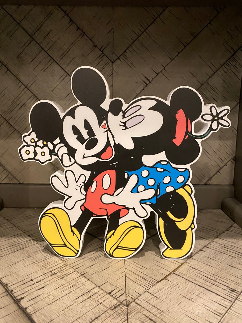 Mickey and Minnie Forever Disney Decor | Etsy