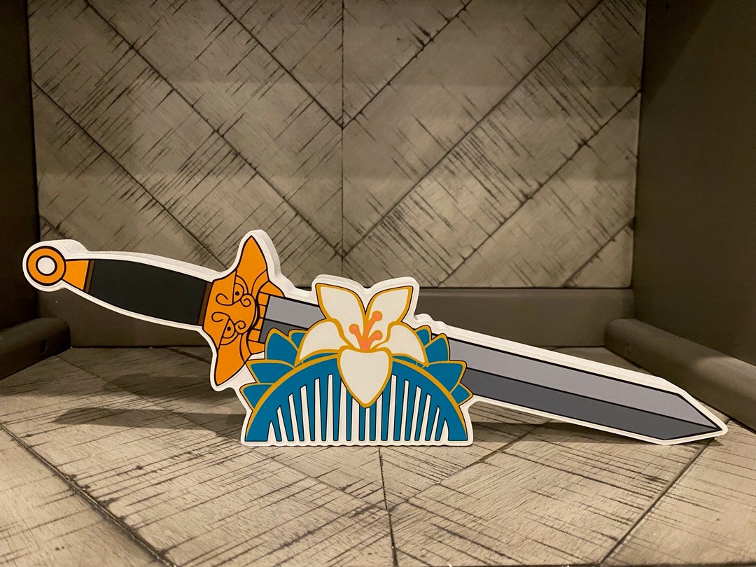 Mulan Sword and Comb - Disney Decor - Etsy