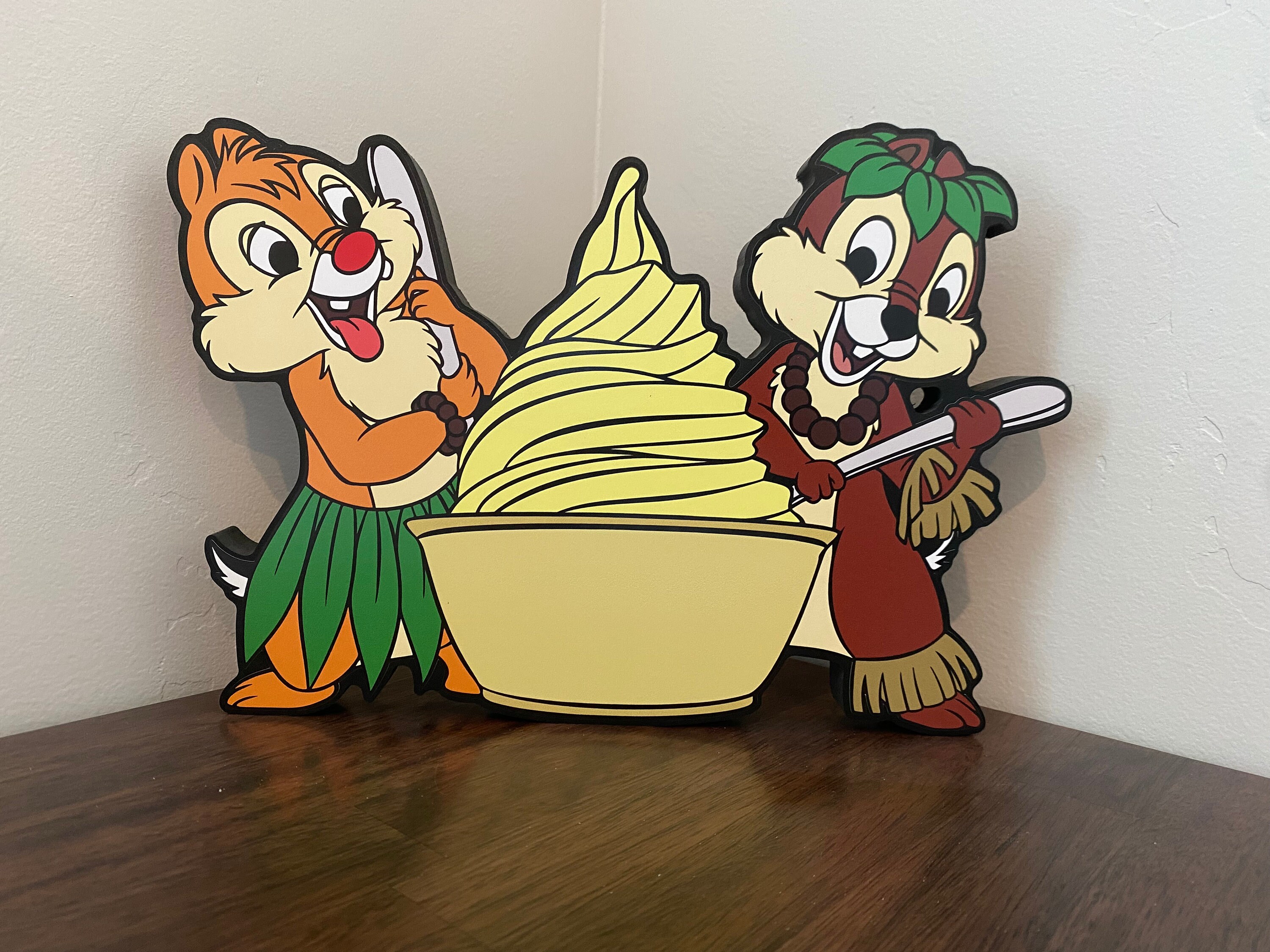 Chip and Dale Dole Whip Disney Decor - Etsy