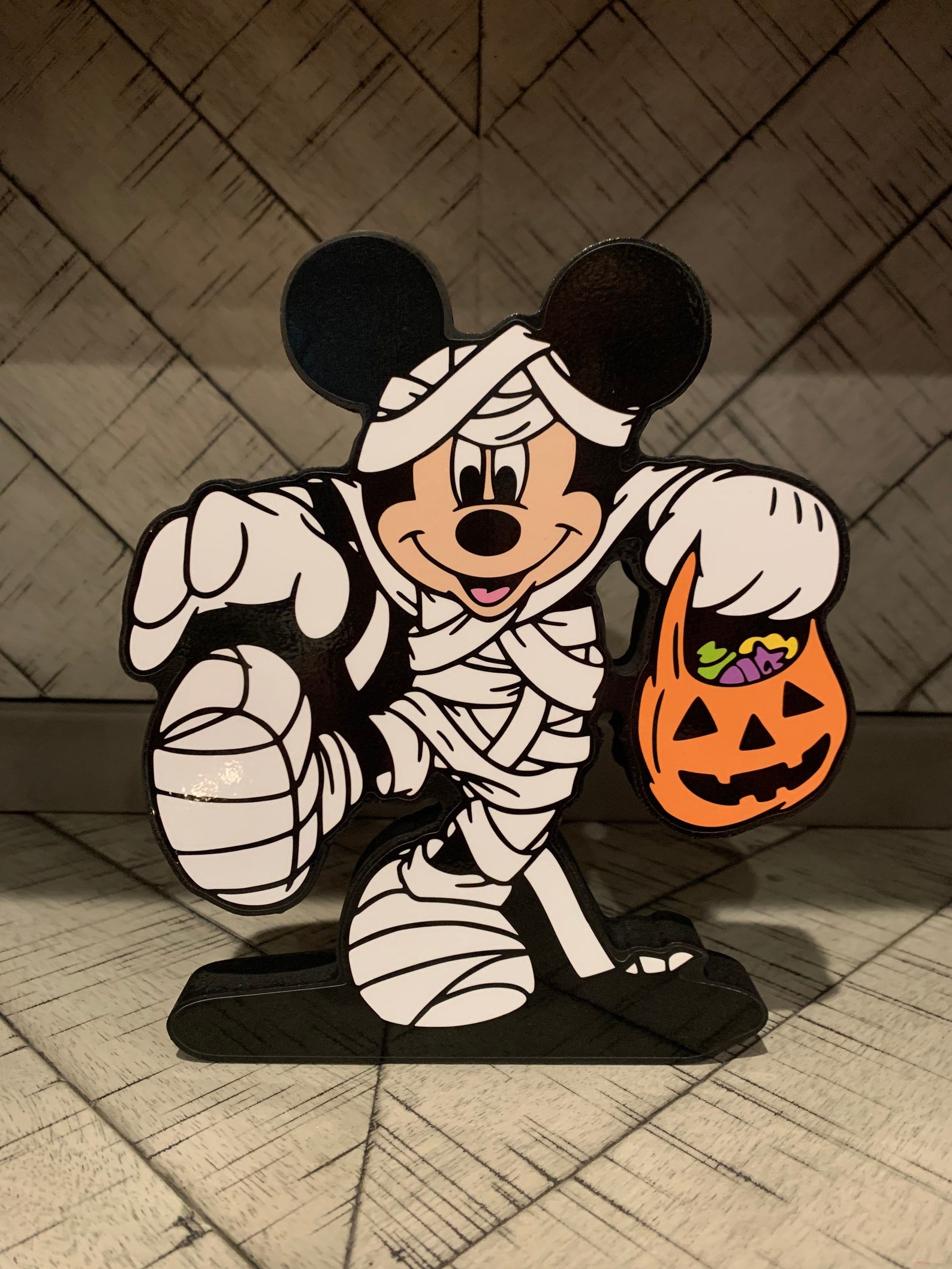 Mickey Mummy - Disney Decor - Halloween Decor - Etsy UK