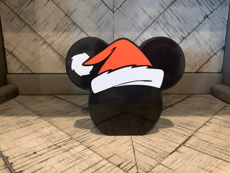 Mickey and Minnie Santa and Elf Christmas Set | Etsy