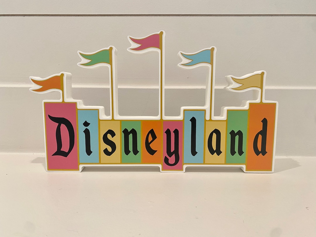 Disneyland Sign - Disney Decor - Disneyland - Etsy