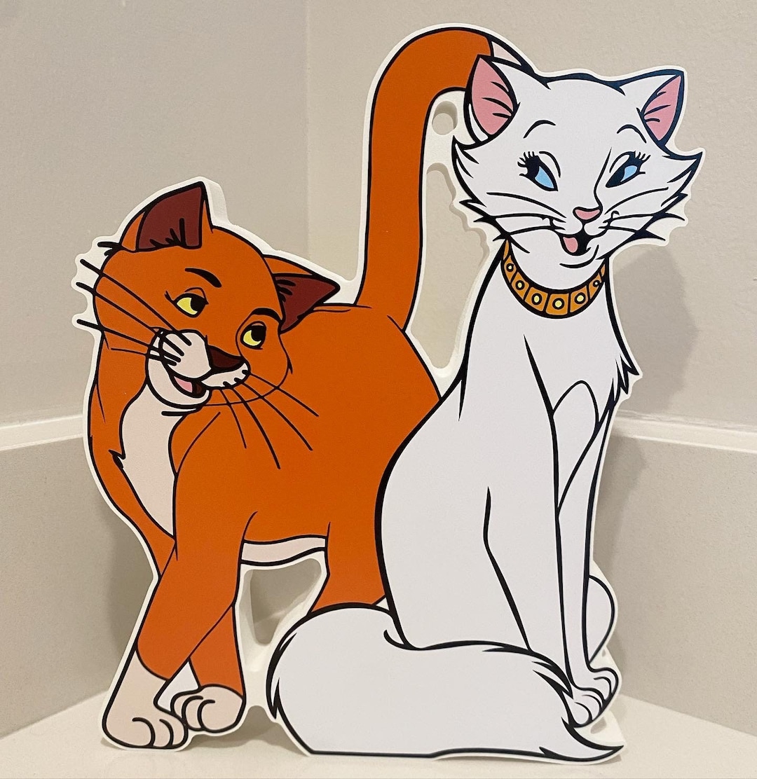 Duchess and Thomas O’malley - Aristocats - Disney Decor - Etsy