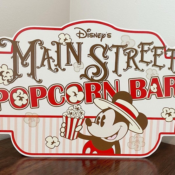 Mickey Popcorn Bar - Etsy