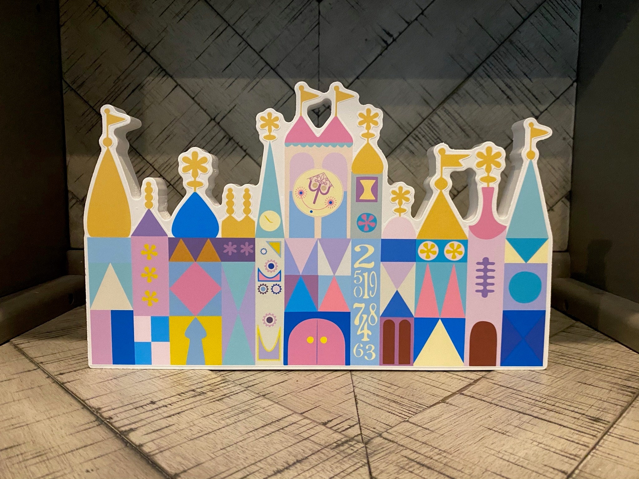Small World Disney Decor Disney Park Attractions - Etsy