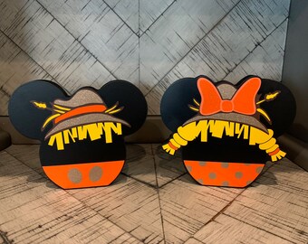 Mickey Scarecrow - Etsy