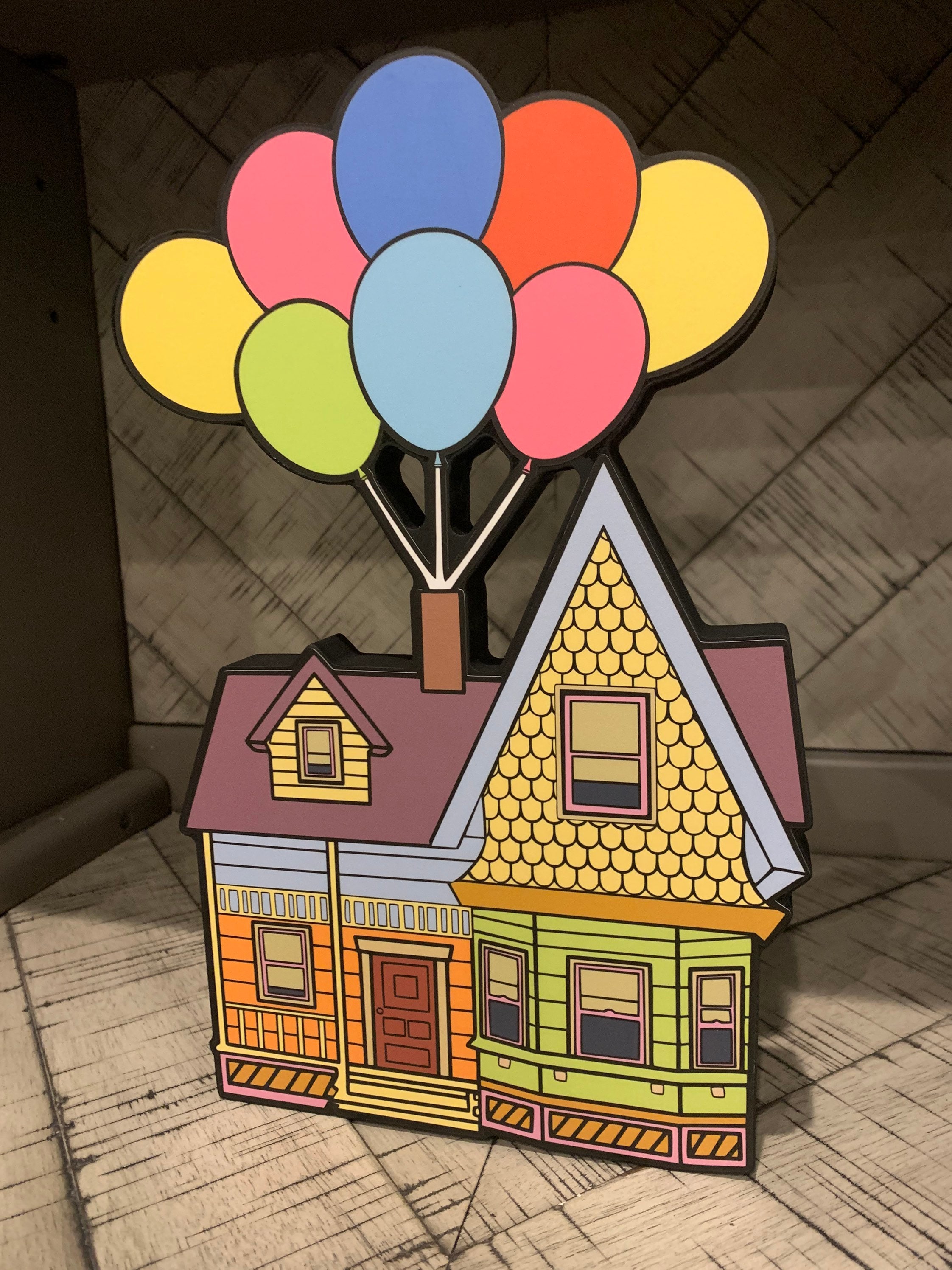 Pixar Up House Illustration