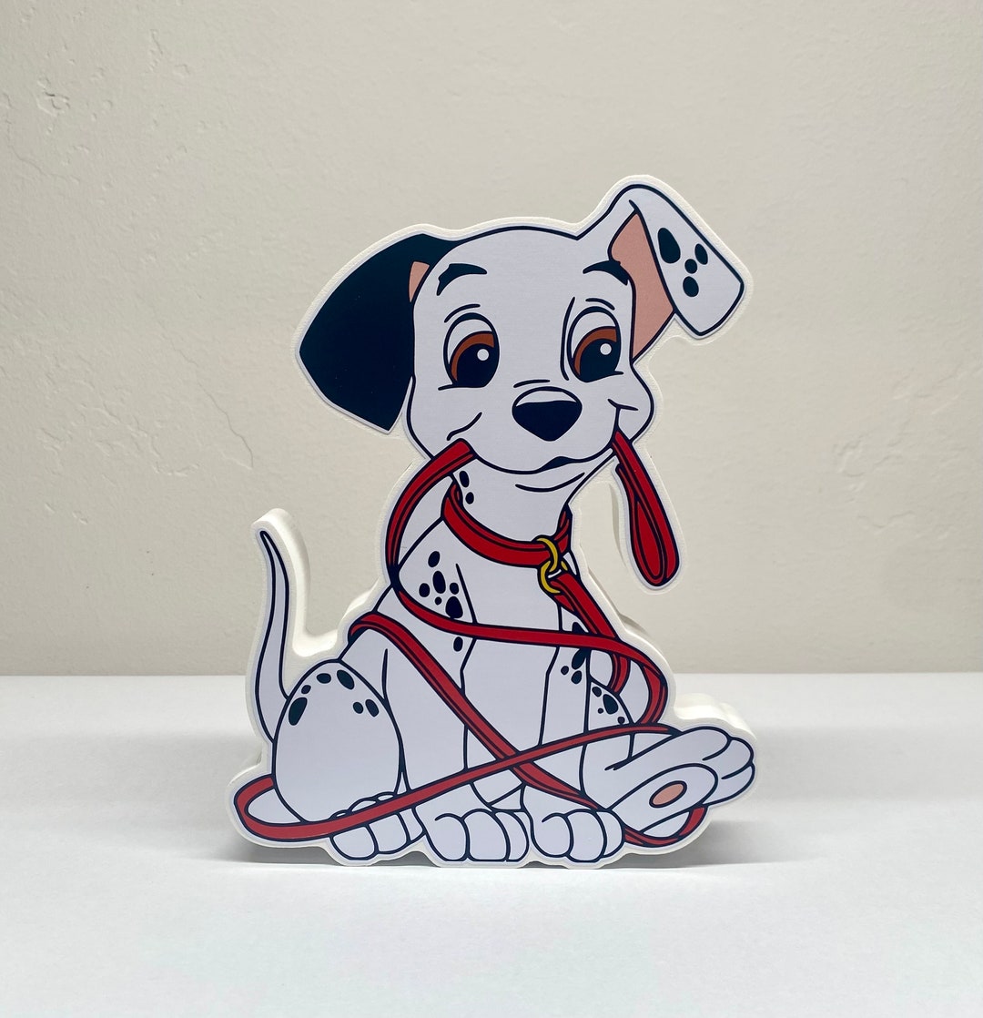101 Dalmatians “leashed Up” - Disney Decor - Disney Dogs - Etsy