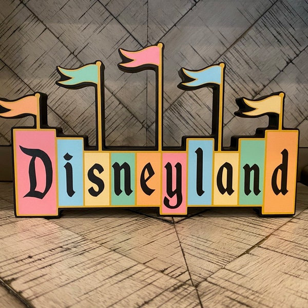 Disneyland Sign - Etsy