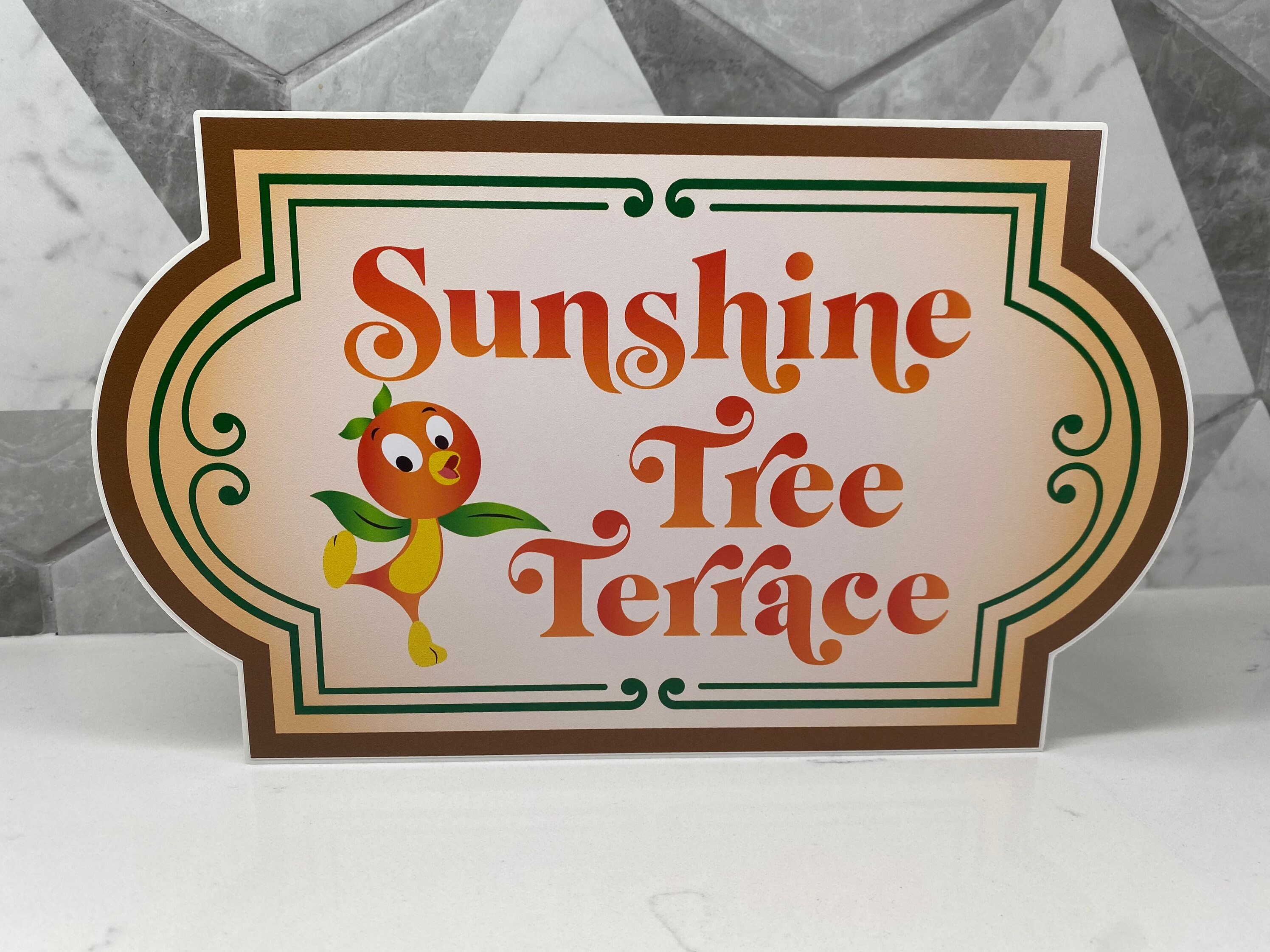 Sunshine Tree Terrace Poster