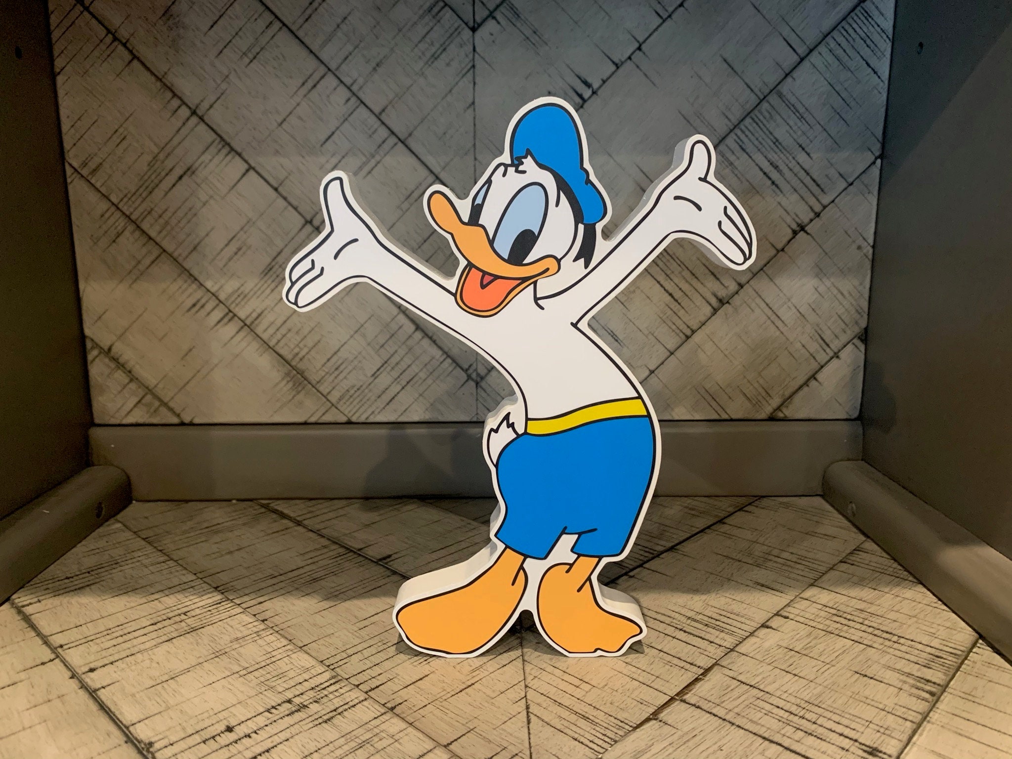 Donald and Daisy Swimming Set Disney Decor Summer Decor | Etsy