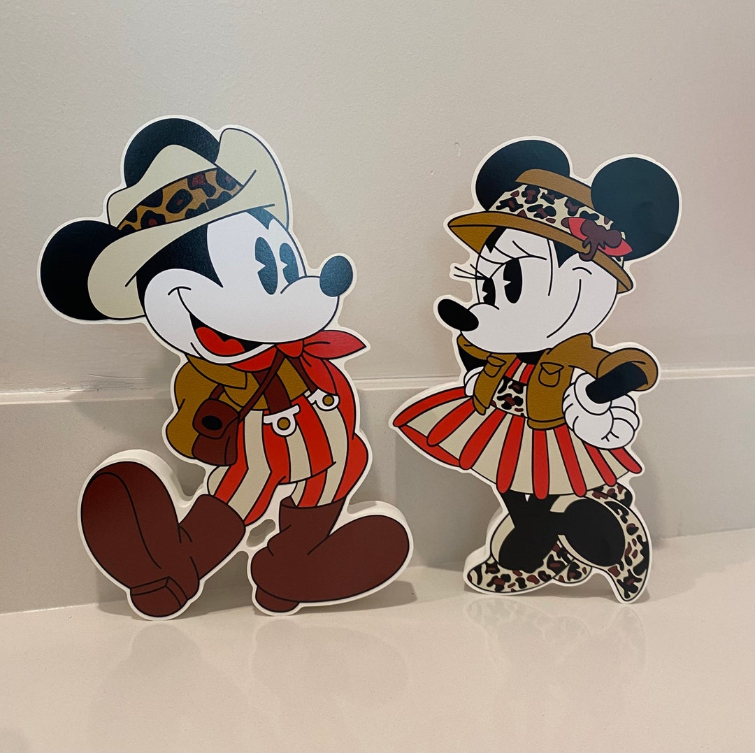 Mickey and Minnie Jungle Cruise - Disney Decor - Park Attractions - Etsy