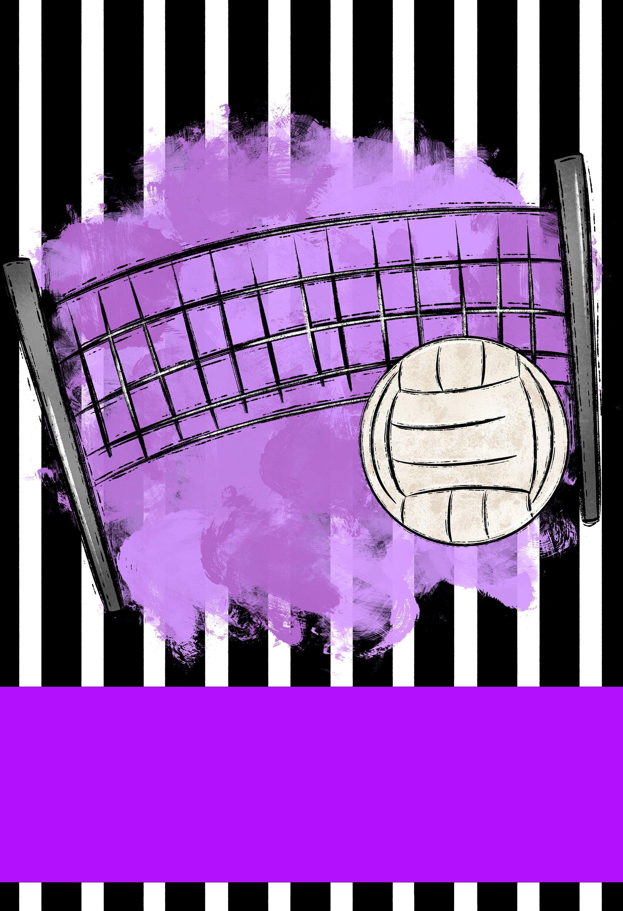Customizable Volleyball Team Spirit Garden Flag - Etsy