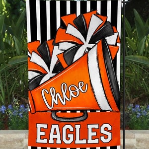 Customizable Cheerleading Garden Flag: Personalized Team Spirit Decor ...