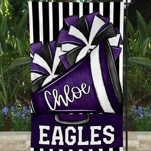 Customizable Cheerleading Garden Flag: Personalized Team Spirit Decor ...