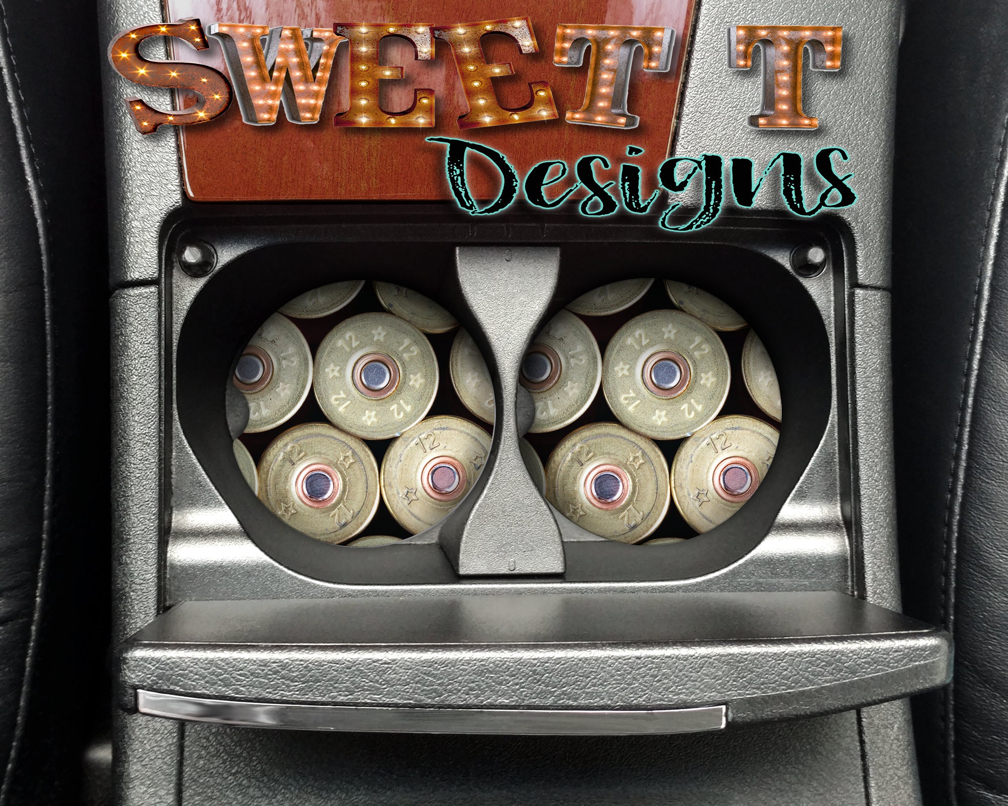 12 ga shot gun car coasters for Gun lovers, gun coasters for him,ammo ...