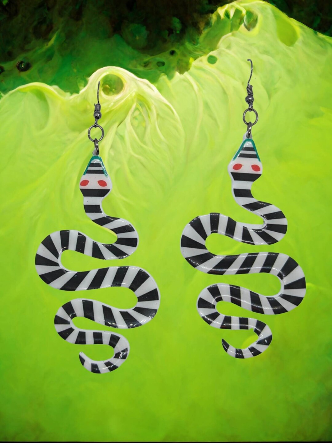 Sandworm Inspired Large Statement Piece Earrings - Etsy