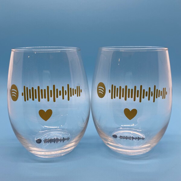 Spotify Glass - Etsy