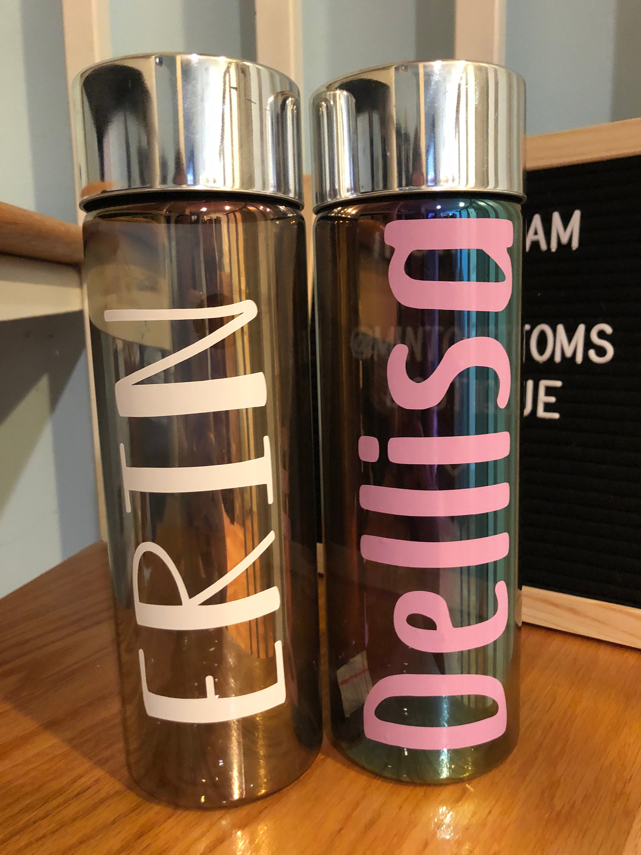 Name decals Car decal Computer decal stickers monogram | Etsy