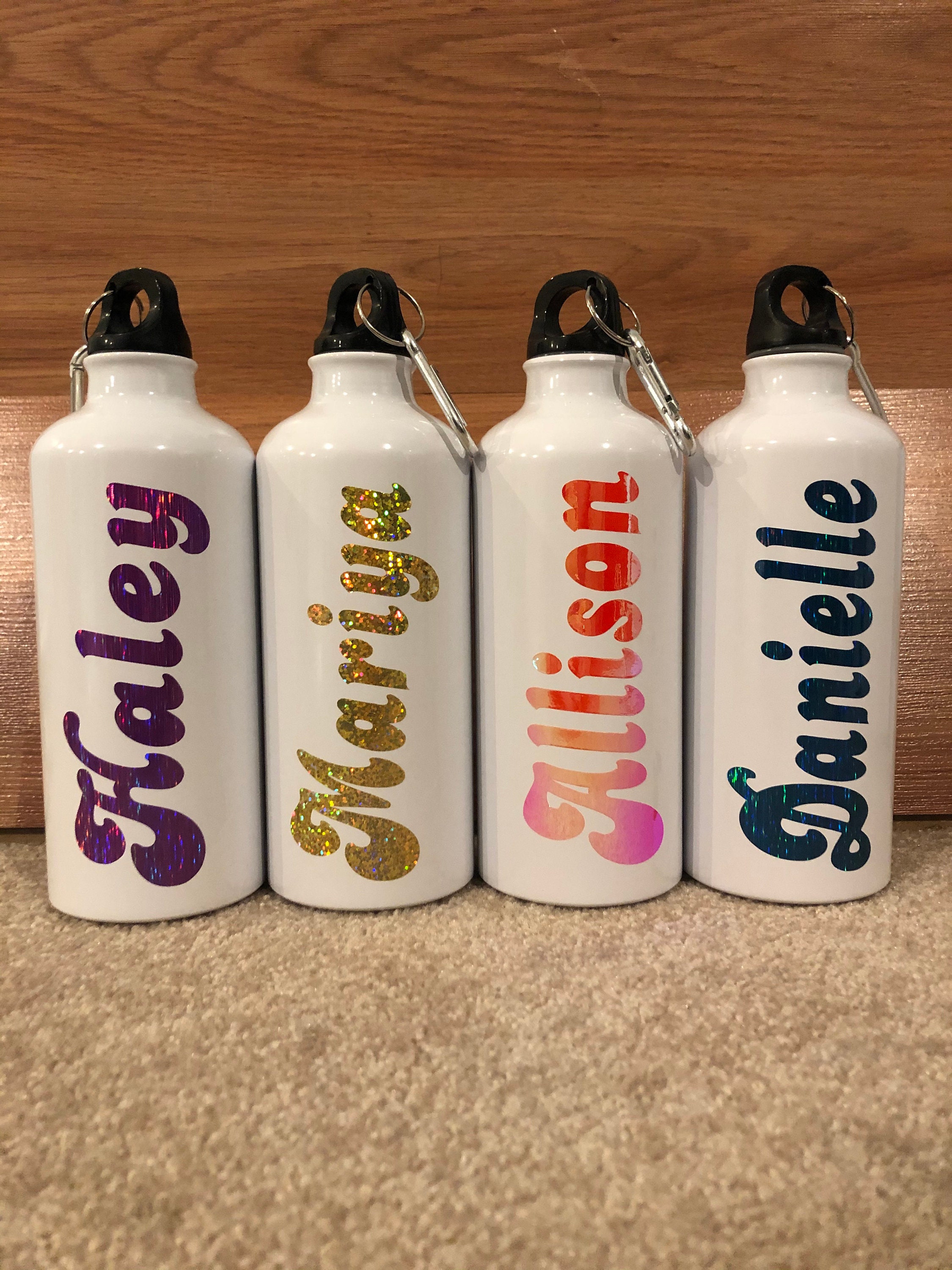 Personalized Water Bottle Custom Name Bottle Back to | Etsy