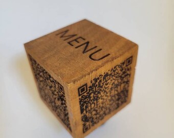 Qr Code Cube - Etsy