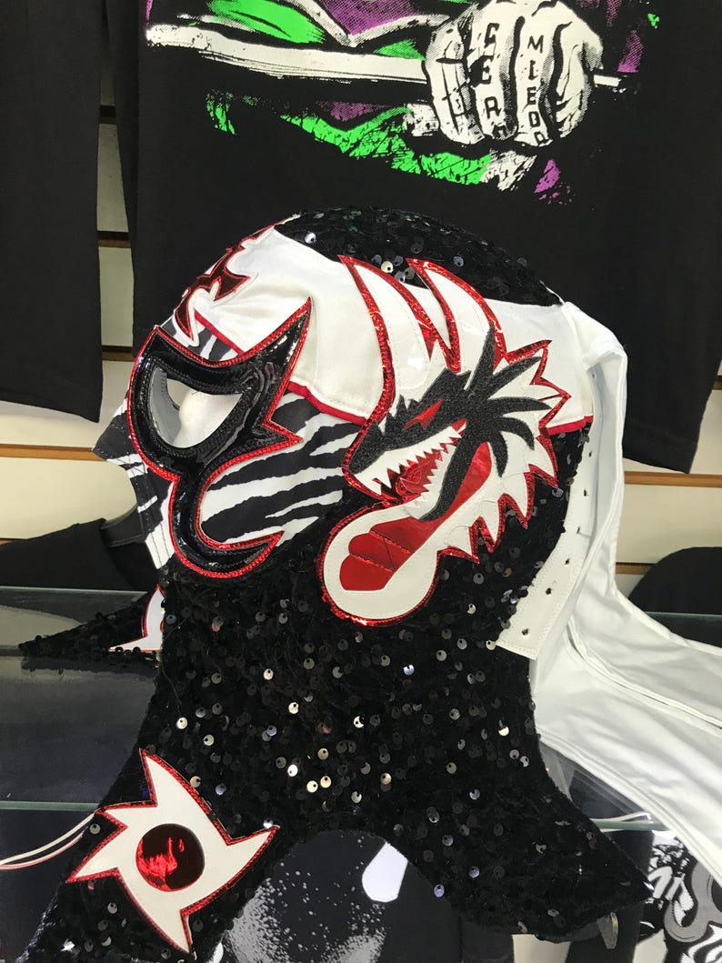 Lucha Libre Mask Dragon Mask Pentagon Jr - Etsy