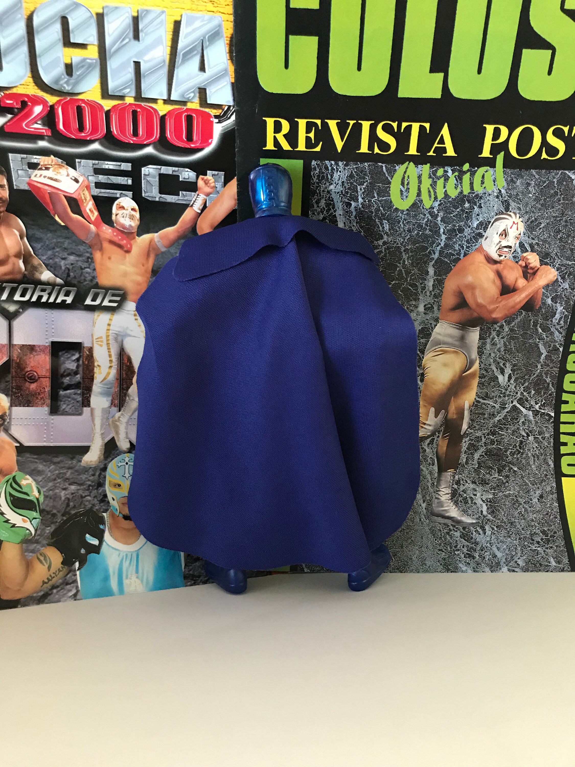 Lucha Libre Toys Wrestling Action Figures Lucha Mask Toy Blue - Etsy