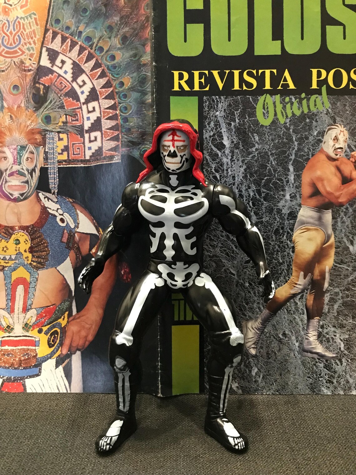 Lucha Libre Mask Mexican Toys Action Figures Lucha Mask Toy La Parka - Etsy