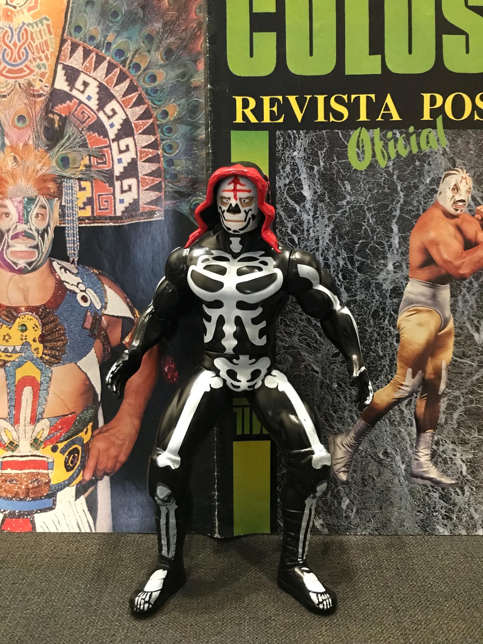 Lucha Libre Mask Mexican Toys Action Figures Lucha Mask Toy La Parka - Etsy