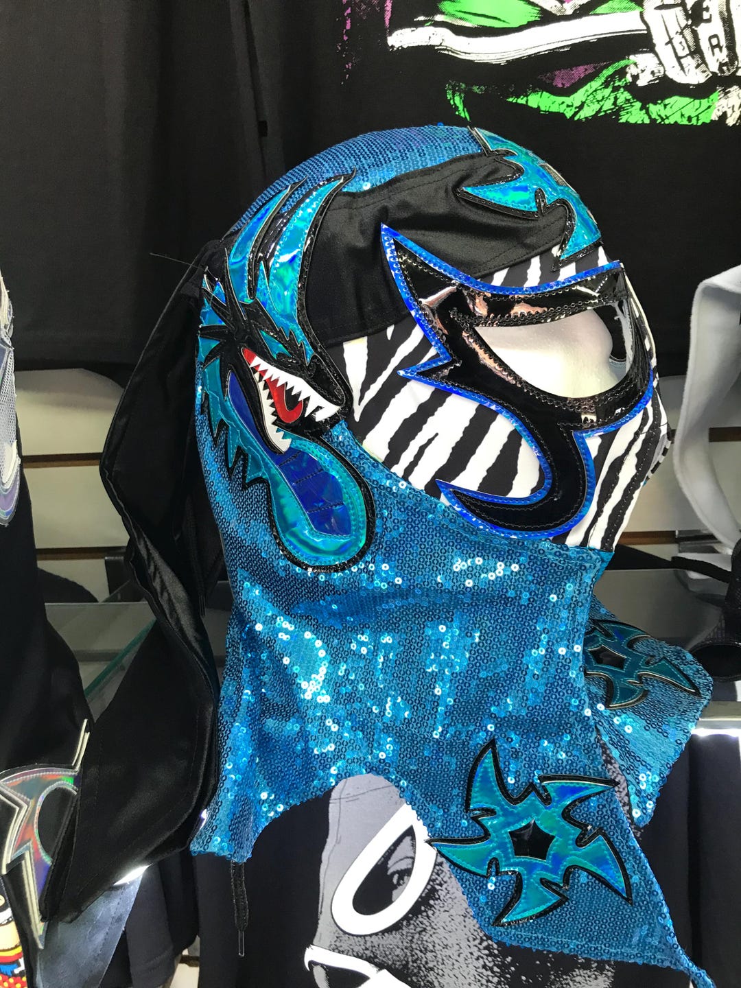 Lucha Libre Mask Dragon Mask Pentagon Jr - Etsy
