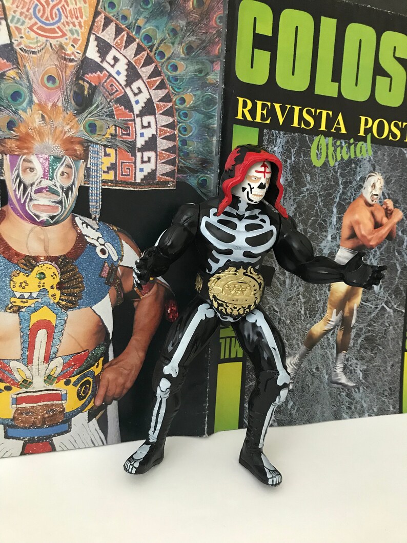 Lucha Libre Mask Mexican Toys Action Figures Lucha Mask Toy La - Etsy