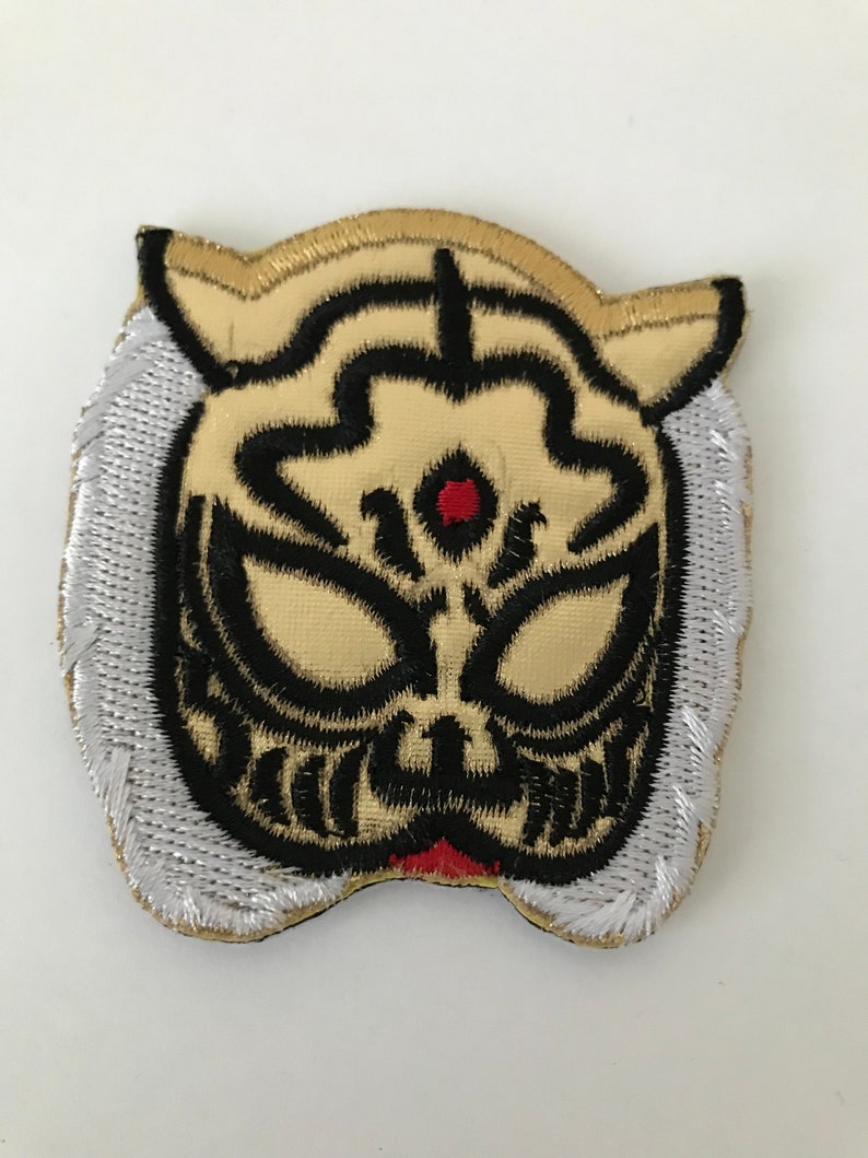 Tiger Mask Jushin Liger Bullet Club Mask Patch Lucha Libre Mask ...
