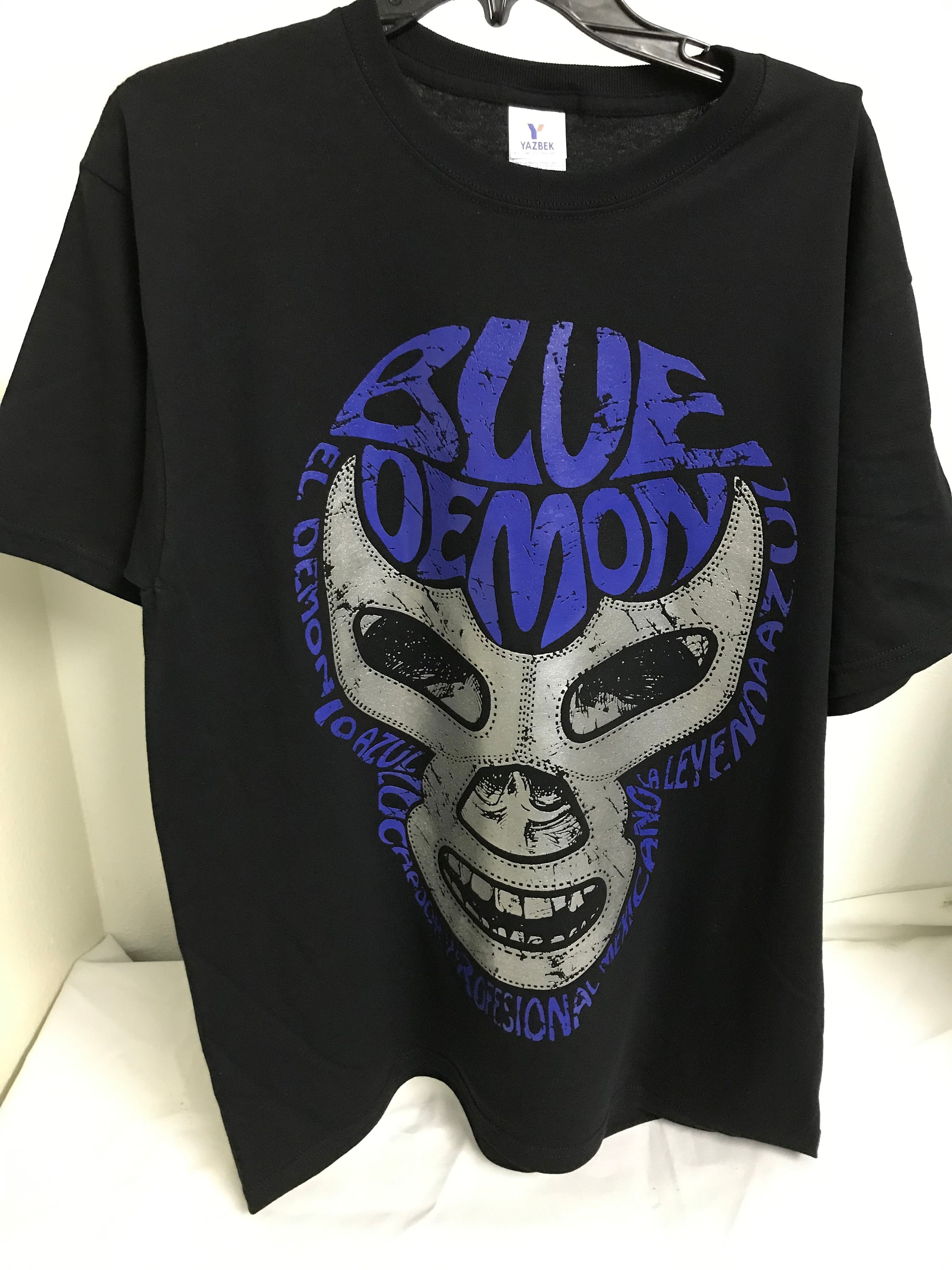 Blue Demon Lucha Libre Shirt Lucha Libre Mask | Etsy