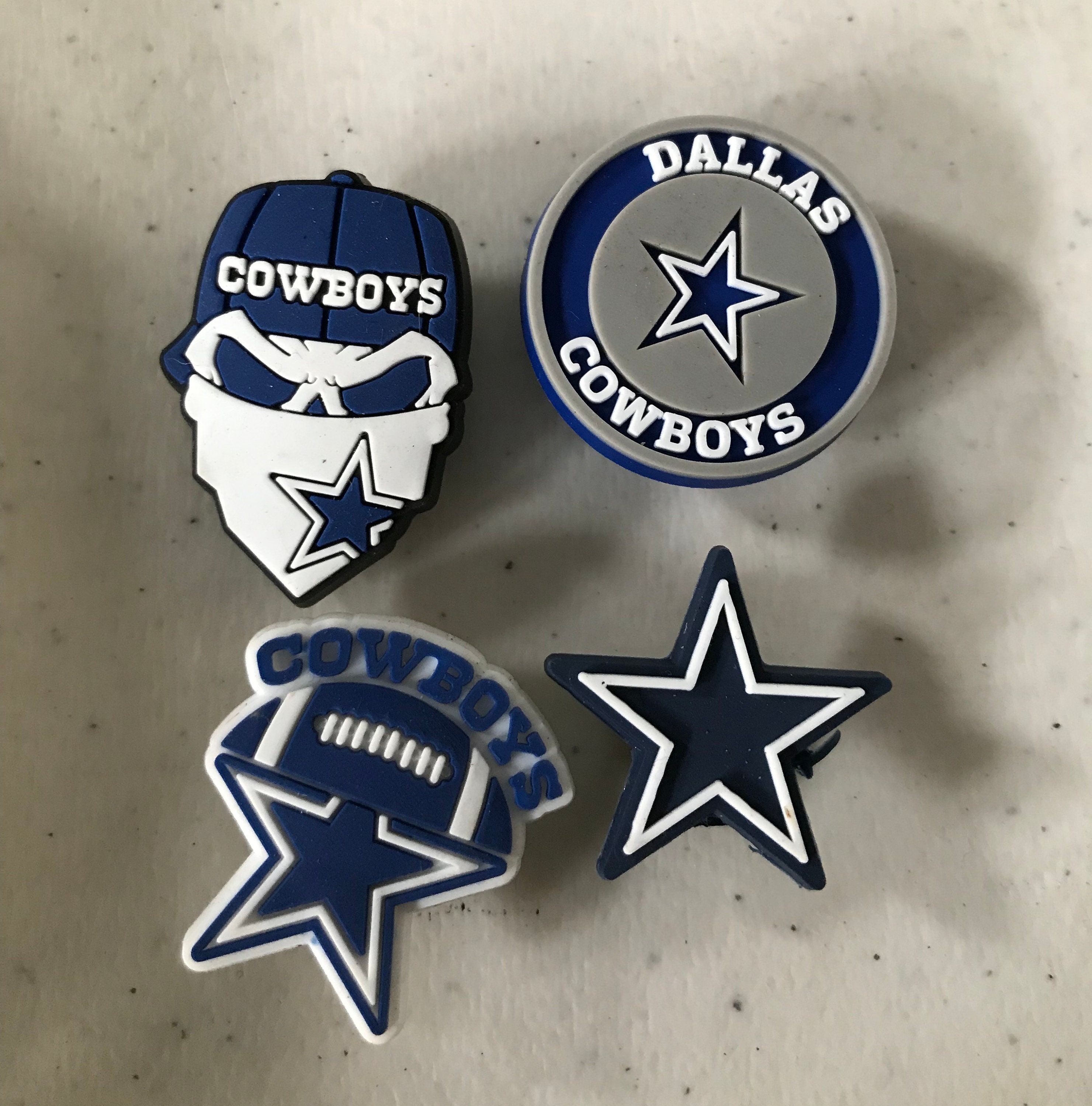 sassy57477 bundle, Cowboys croc charms, 2 pieces please read profile ...