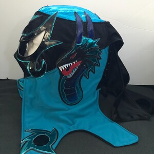 Lucha Libre Mask Dragon Mask Pentagon Jr - Etsy