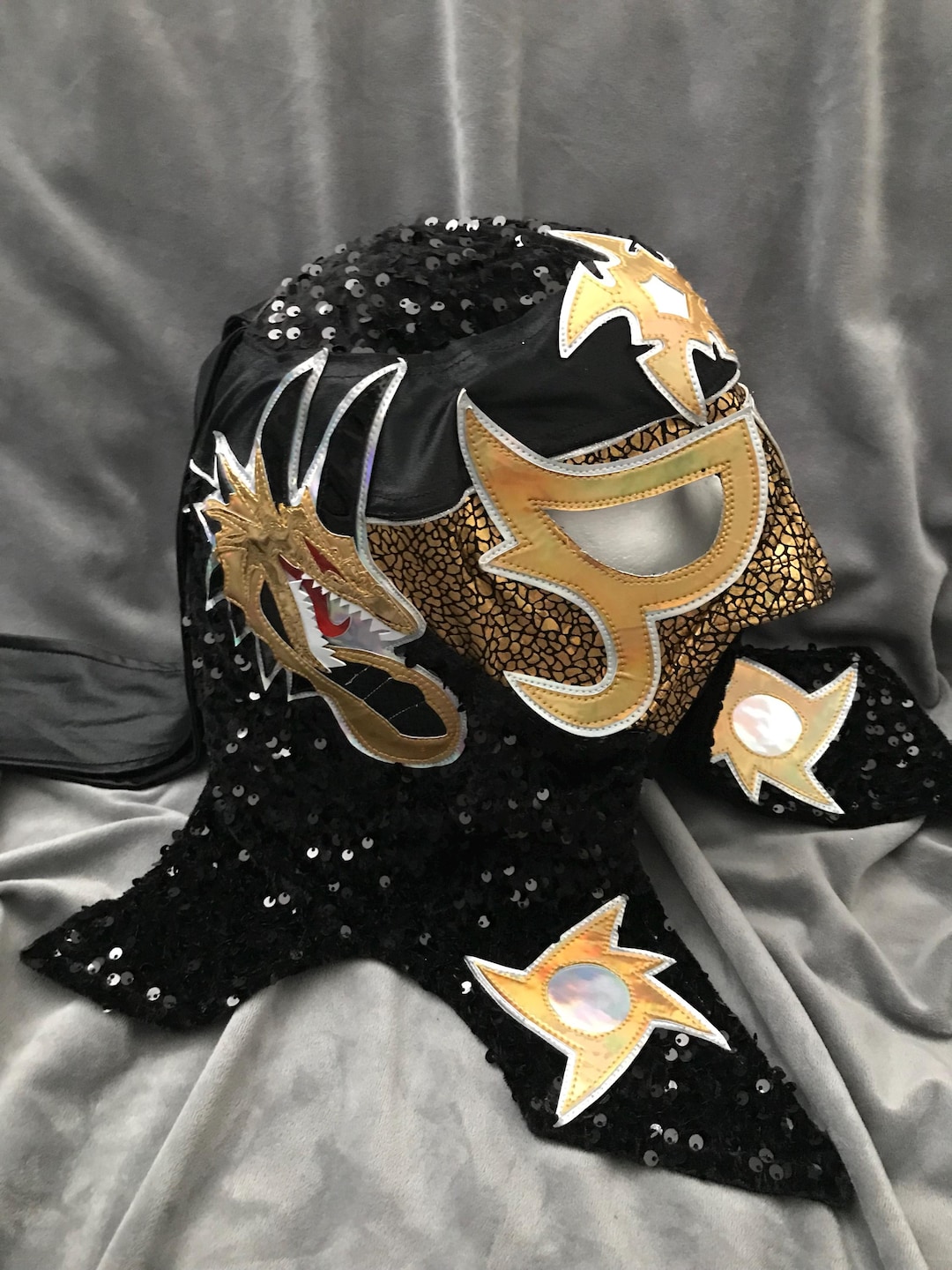 Lucha Libre Mask Dragon Mask Pentagon Jr - Etsy